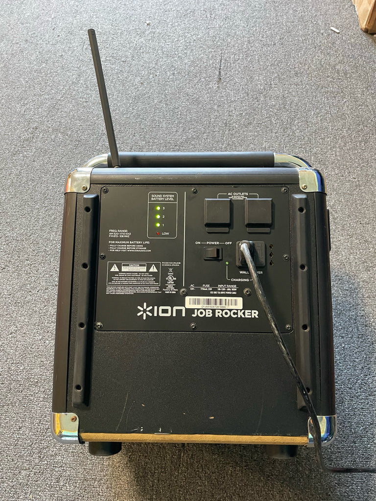 ION Audio iPA30 Audio Job Rocker | Portable Heavy-Duty Bluetooth Speak ...