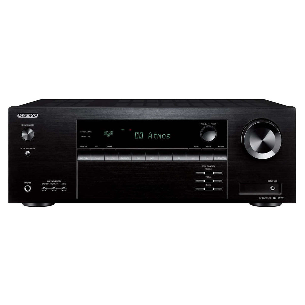 Onkyo TX-SR393 80W 5.2-Channel AV Receiver with Dolby Atmos – TVOUTLET.CA