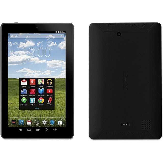RCA 10.1" Tablet 16GB Quad Core with Keyboard/Case (RCT6203W46BLACK ...