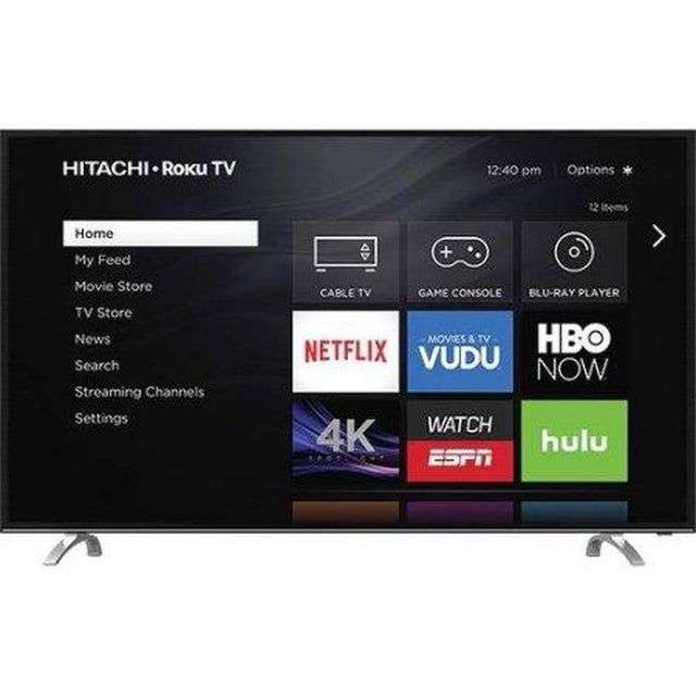Hitachi 49" Class 4k UHD HDR TV with Roku TV - 49R81 – TVOUTLET.CA