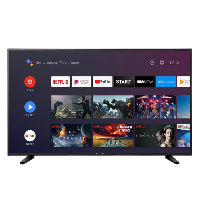 Sharp 55" Class 4K Ultra HD (2160P) Android Smart LED TV with Dolby Vi ...