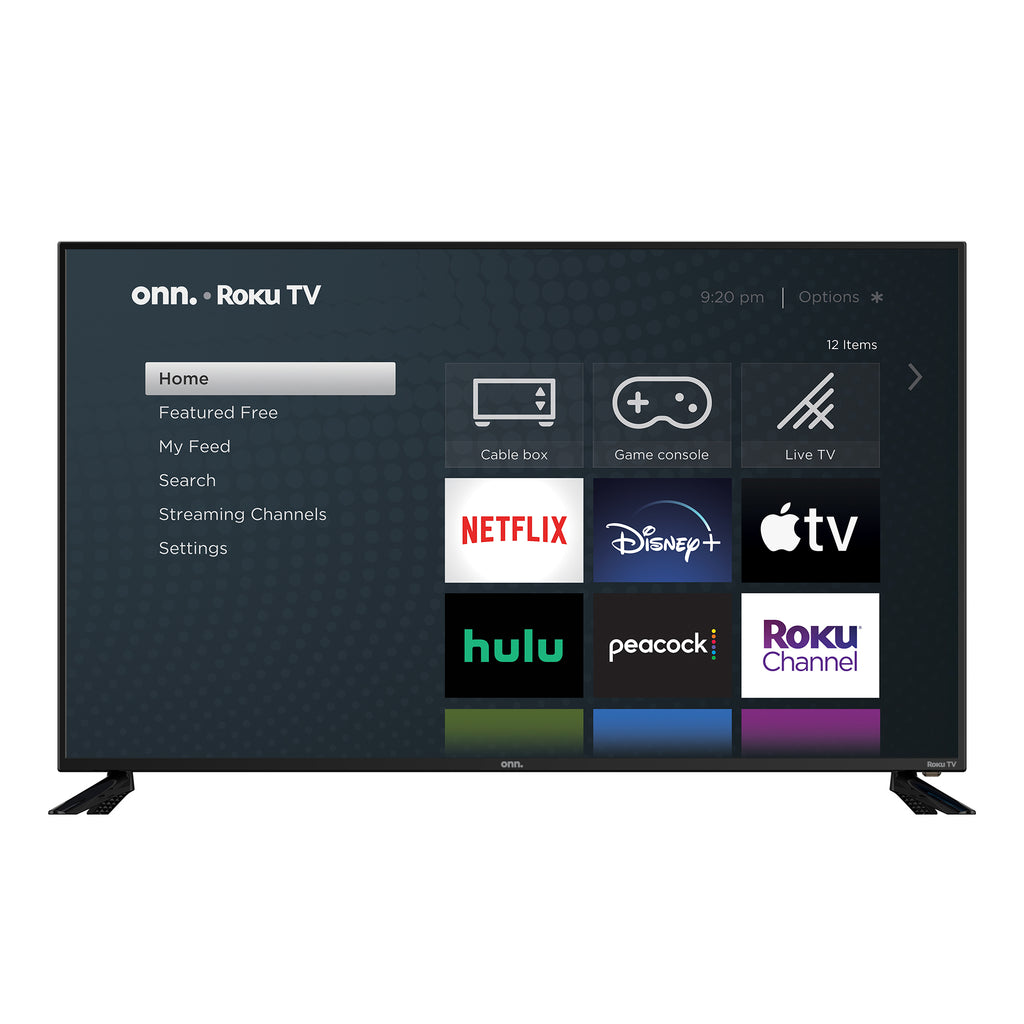 Onn. 65 inch Class 4K (2160p) UHD LED Roku Smart TV HDR (100012587 ...