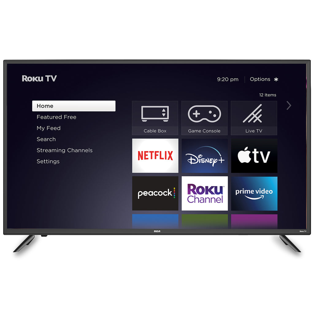 RCA 55" Class 4K Ultra HD (2160P) HDR Roku Smart LED TV (RTRU5527-W ...