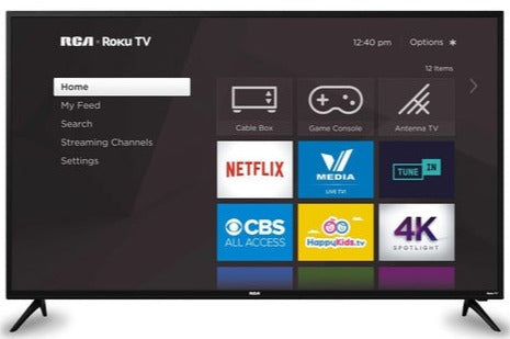 RCA 55" Roku Smart 4K TV WITH HDR 10 ( RTRU5528 ) – TVOUTLET.CA