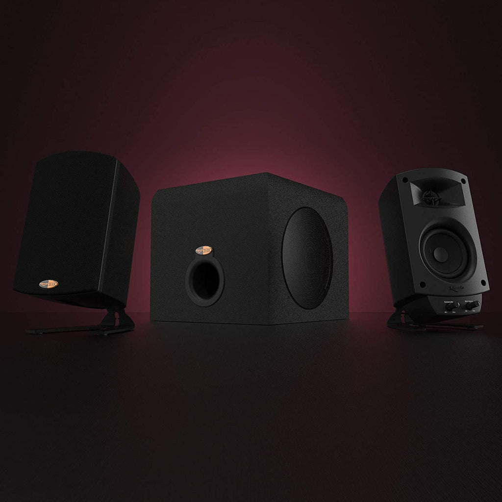 Klipsch ProMedia 2.1 THX Certified Computer Speaker System (Black ...
